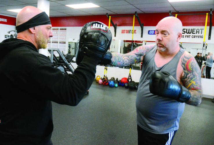 BOXING BLIND: Man puts up fight after losing his sight | News, Sports ...